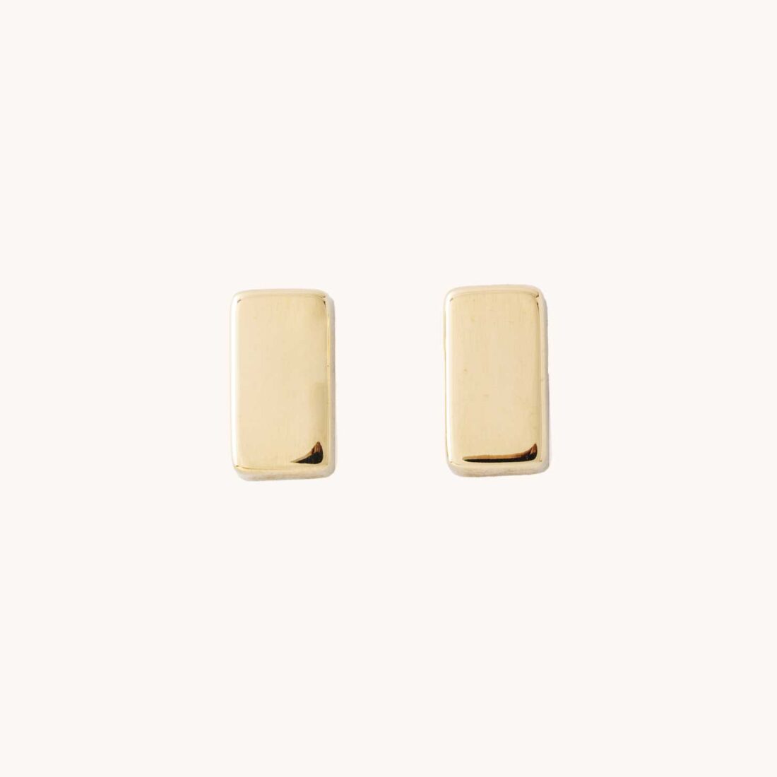 Modern Bar Studs - The Gold Boutique Florence